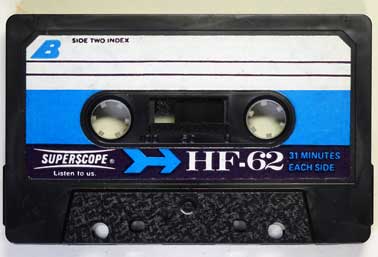 海外製品展示館/SUPERSCOPE HF/カセット本体