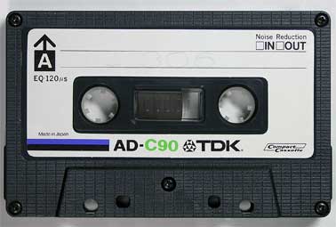 TDK/AD（初代）/カセット本体(C90)