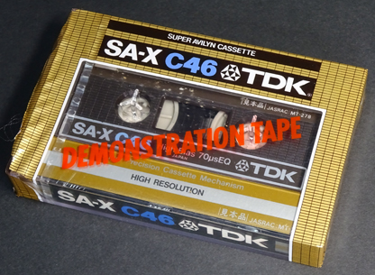 TDK/SA-X DEMONSTRATION TAPE